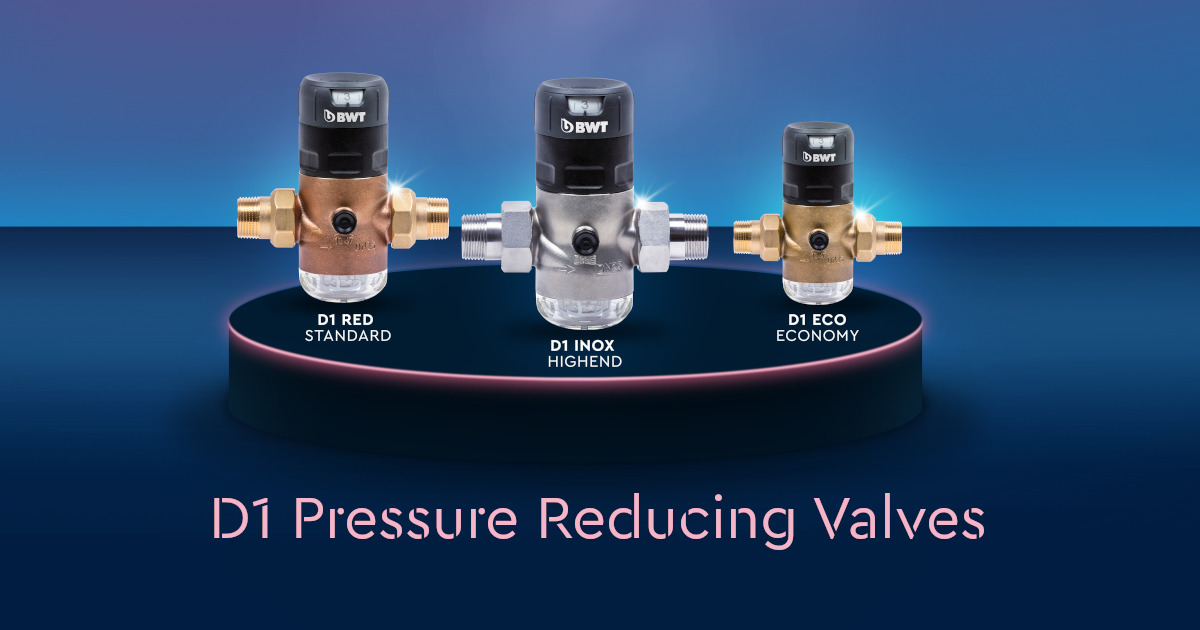 BWT D1 ECO Pressure Reducing Valve - Master of all Classes