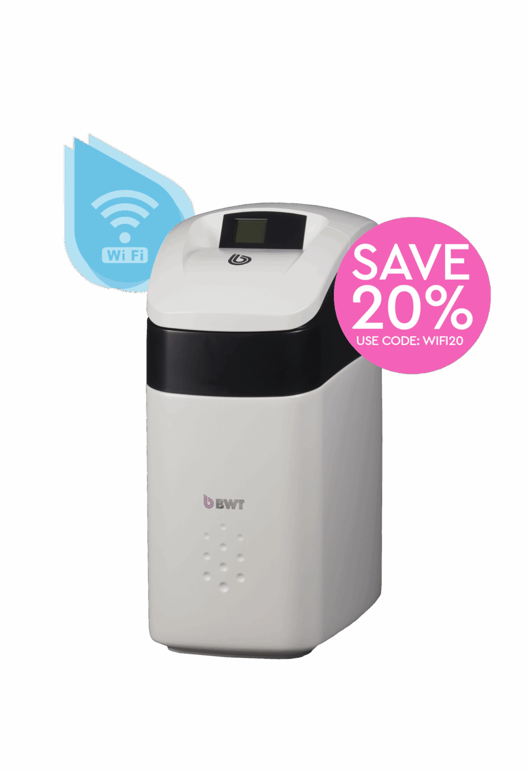 Luxury Water Softeners PERLA Silk - PS15 WIFI - BWT